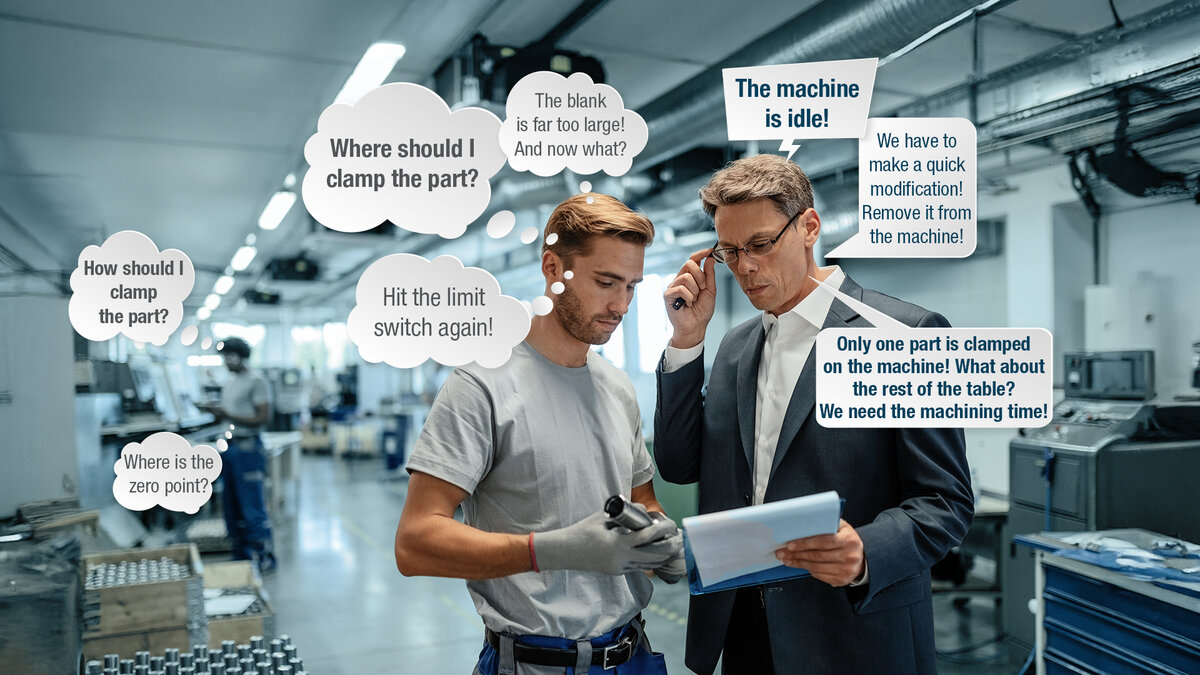 Get active production moving faster: Virtually optimized setup processes