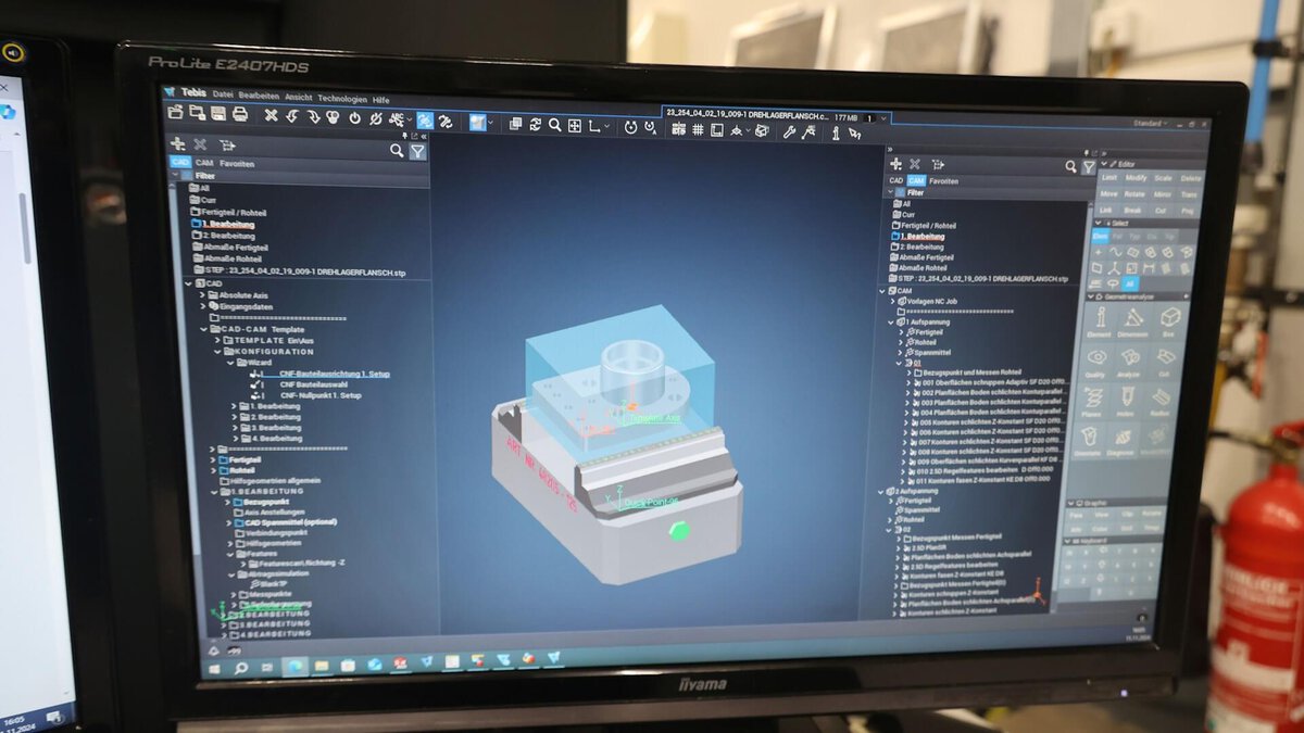 No-Wa Maschinenbau nutzt mit Tebis 4.1 vorhandene Kapazitäten optimal