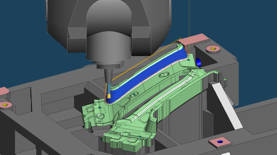 Analyzing parts with Tebis Viewer systems