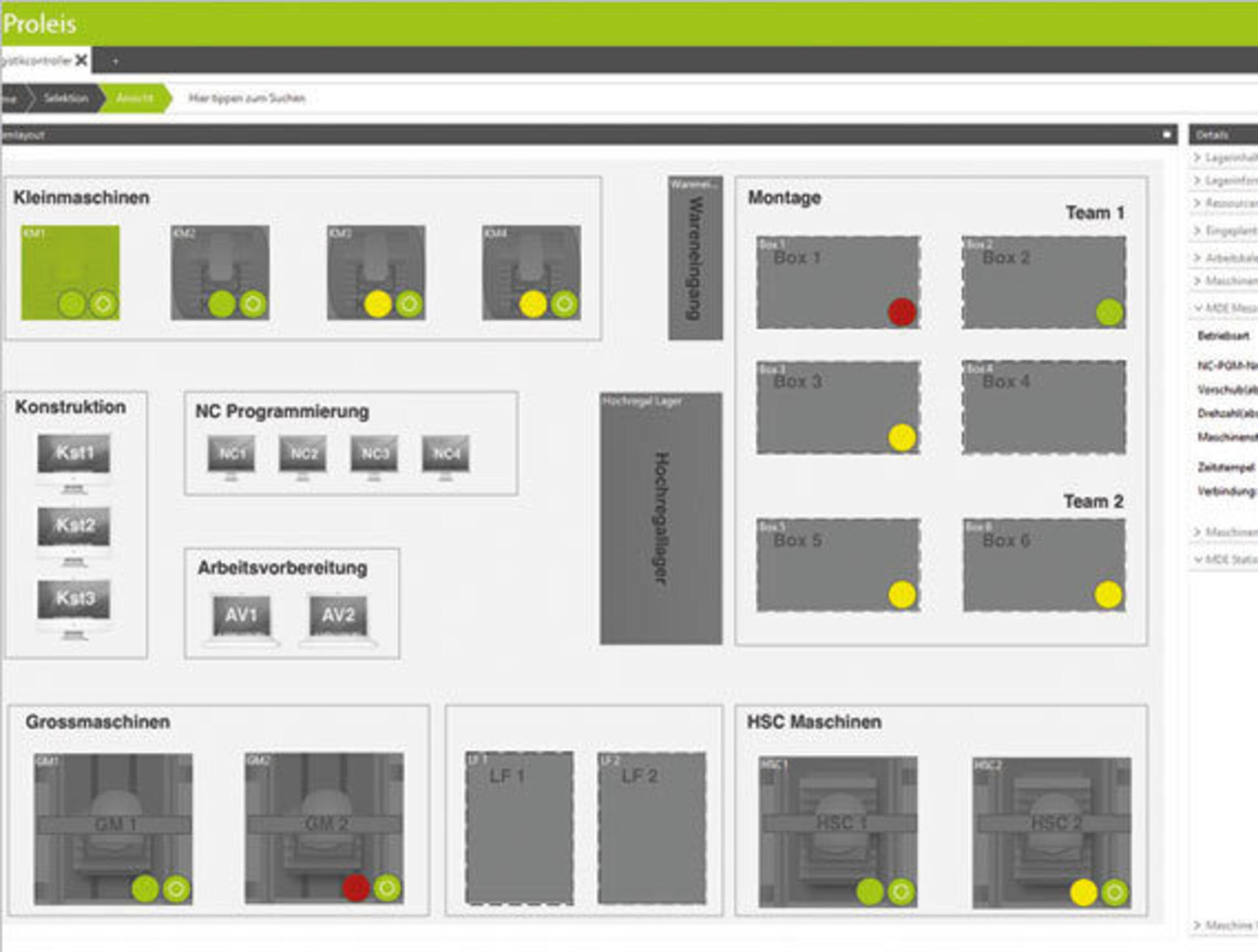Software for efficient and reliable manufacturing processes